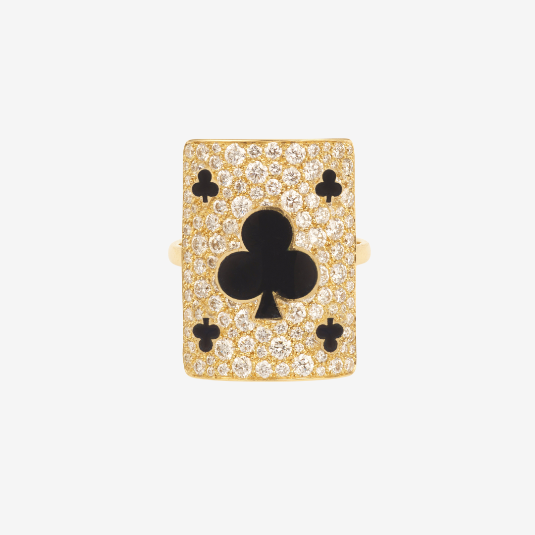 Giant Justice Ring | 18K Gold & Lab Diamonds